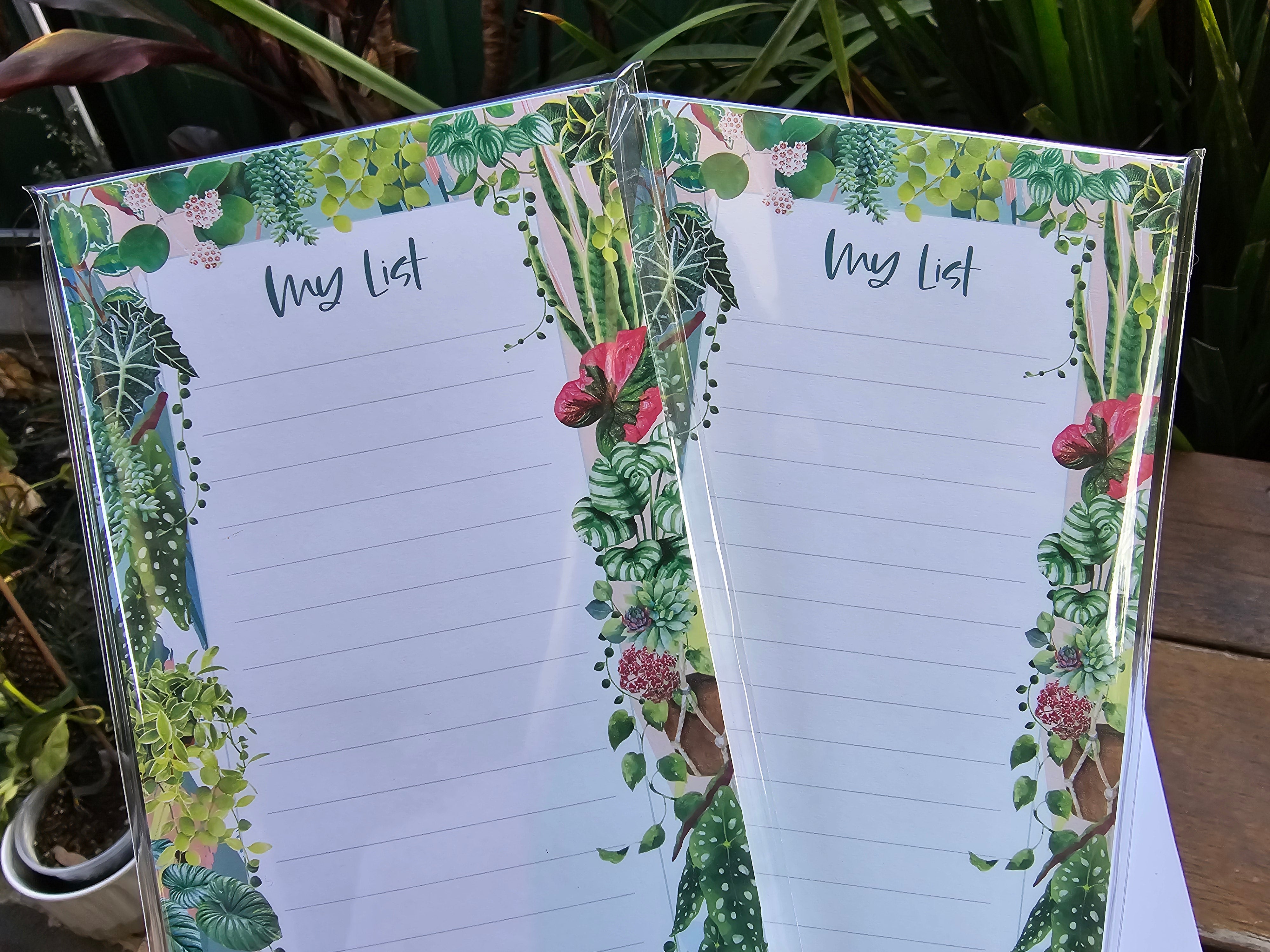 Plant Lovers Magnetic Notepad – My Plantasy