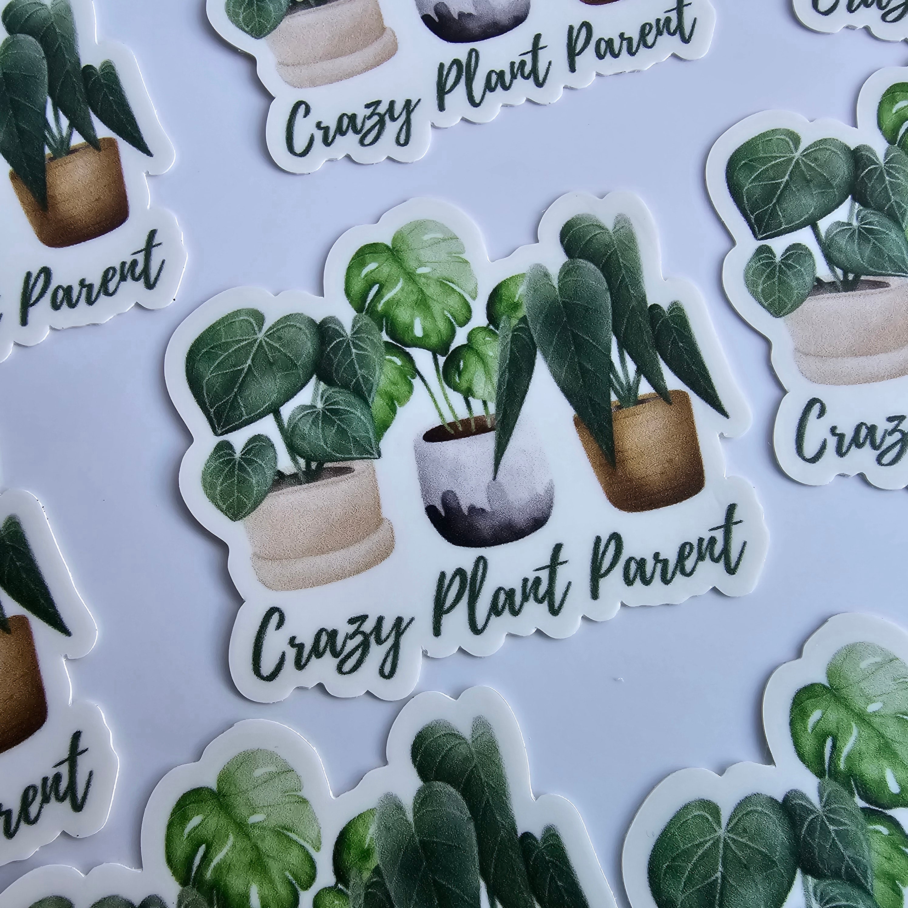Crazy Plant Parent houseplants Vinyl Sticker – My Plantasy