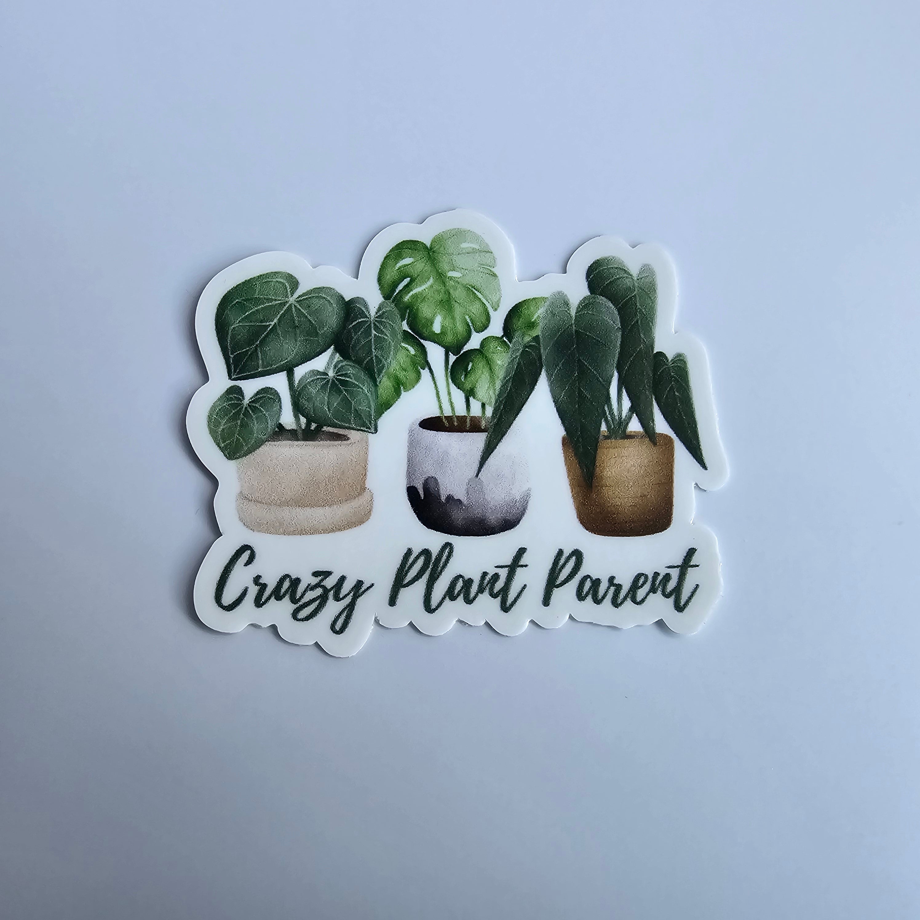 Crazy Plant Parent houseplants Vinyl Sticker – My Plantasy