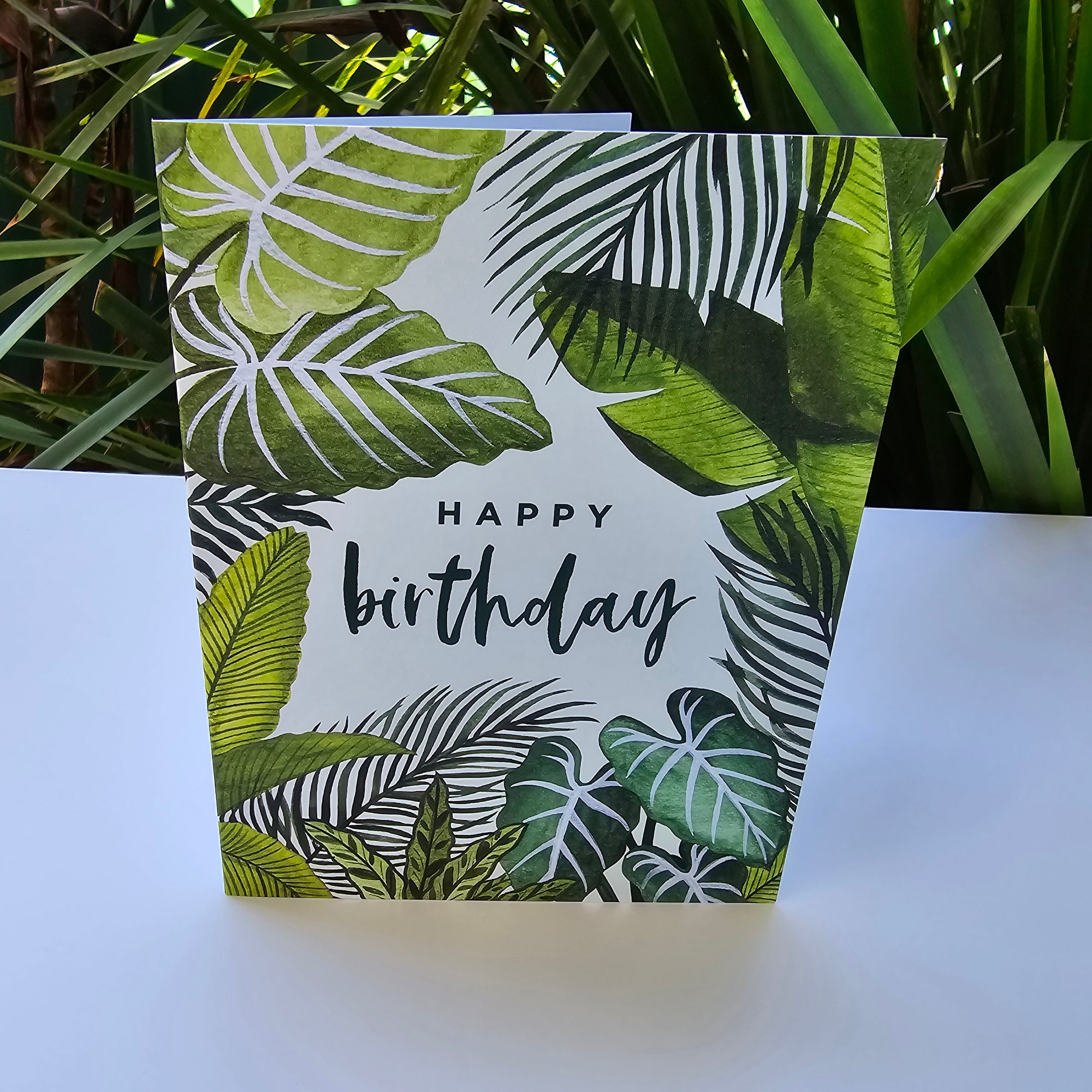 Foliage Frame Birthday plant Greeting Card – My Plantasy